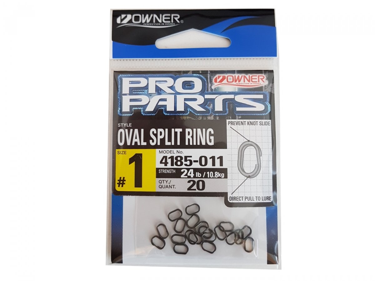 Owner Oval Split Ring - Springringe - Fluer.dk