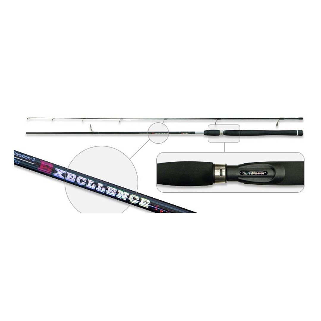 SurfMaster Excellence 2,7m 5-30g 2-delt Spinnestang | Fluer.dk