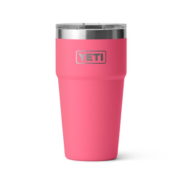 YETI Rambler 20 OZ (591 ML) Stackable Cup W/ MagSlider Lid Tropical Pink