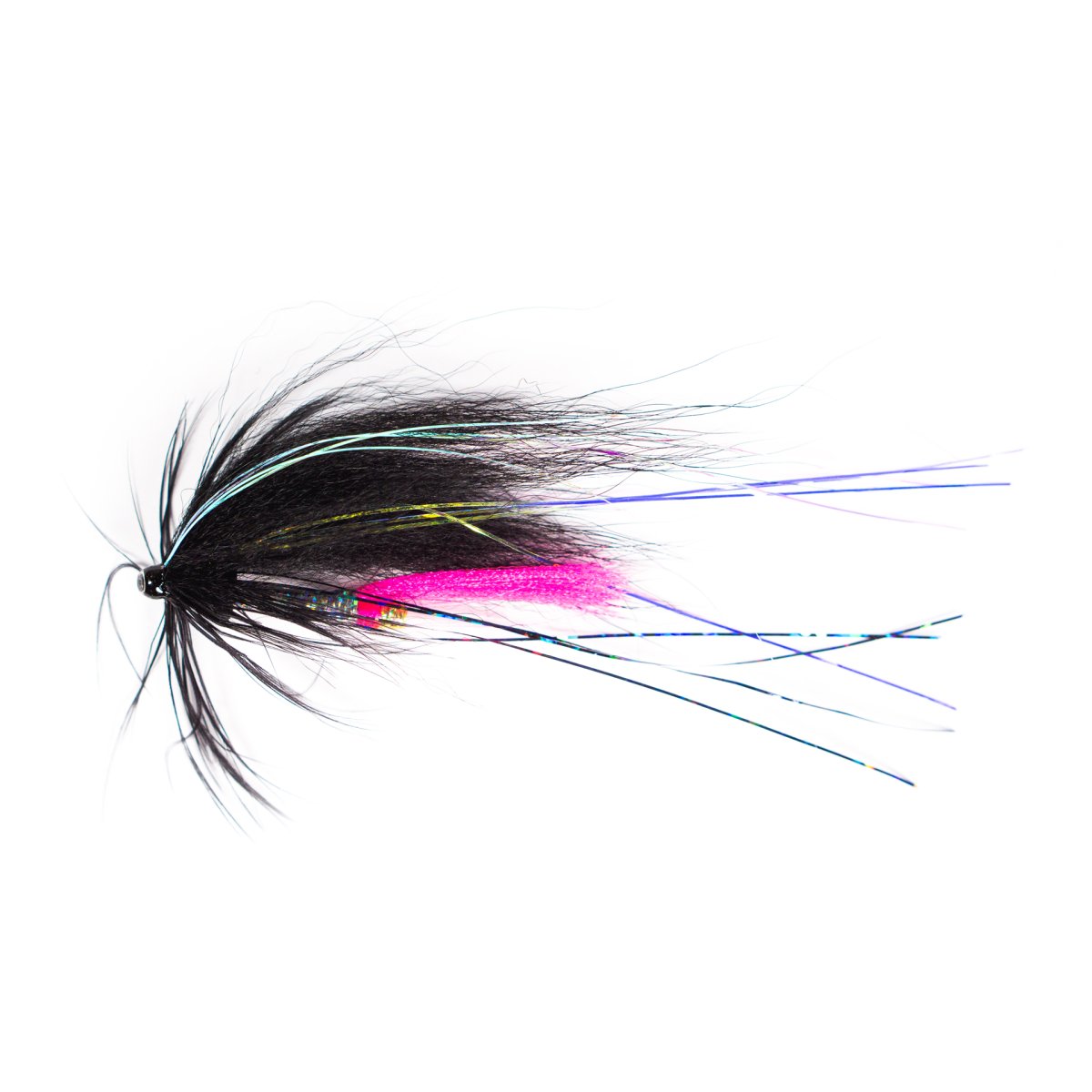 Unique Flies Dark Ghost Black/Pink, Rørflue